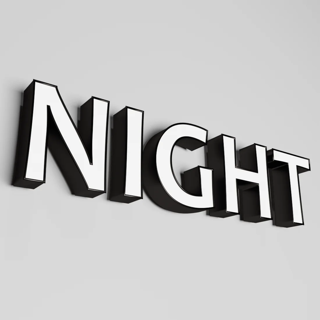 Wholesale Commercial Illuminated Store Logo Sign 3d Acrylic Metal ...