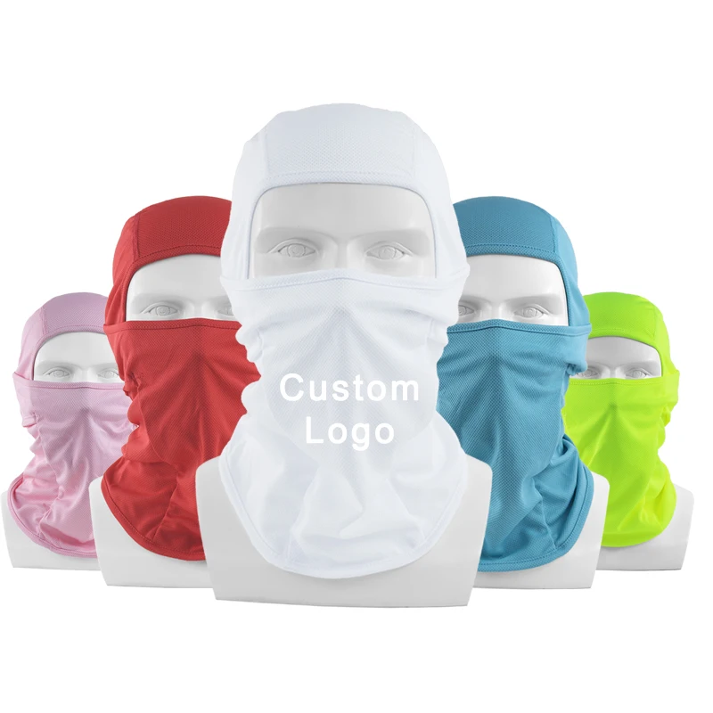 Full Printed Racing Dryfit Seamless Face Mask Motorcycle Balaclava ...