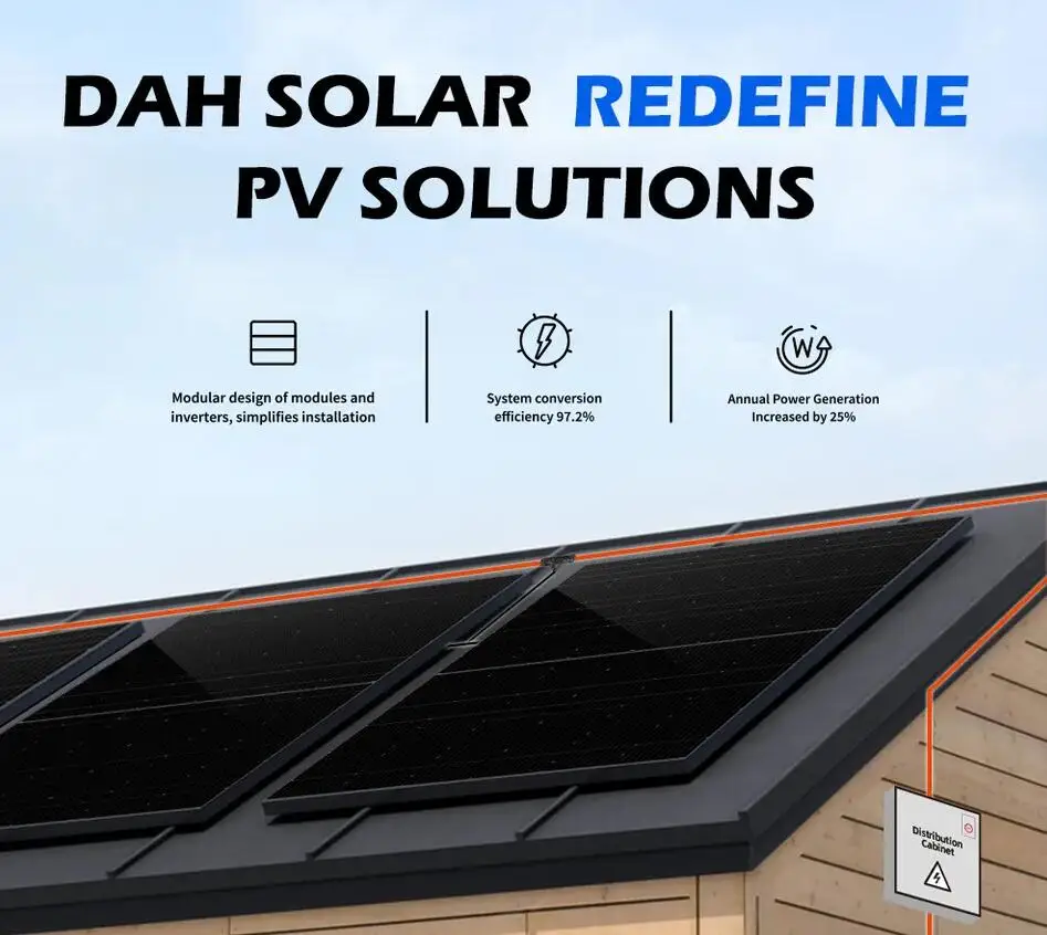 Germany Balcony Solar System DAH 600 Watt 800 Watt Small on Grid Solar ...