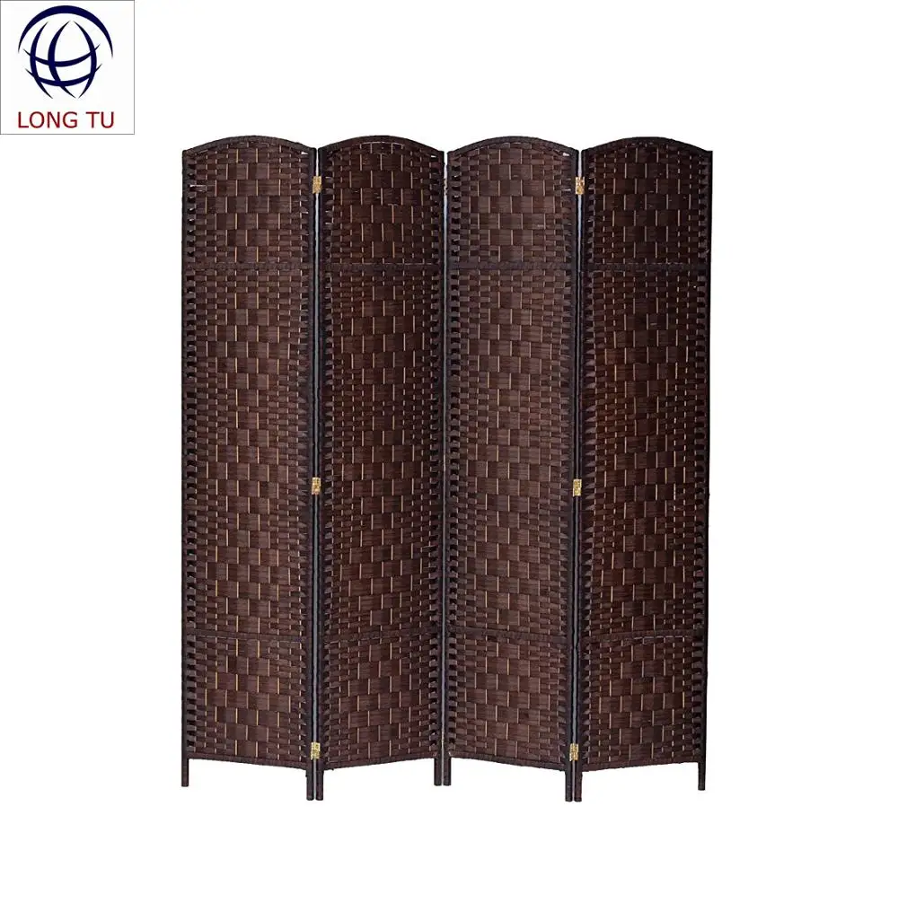 Bamboo and Rattan Handicraft Room Dividers - Stylish Privacy