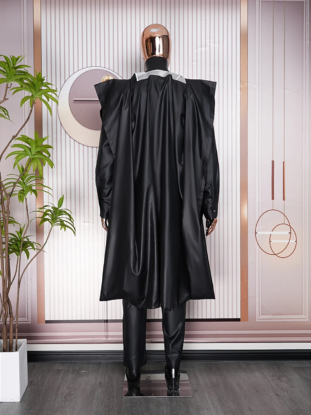 H & D Custom Traditional African Menswear Three-piece Robe Formal ...