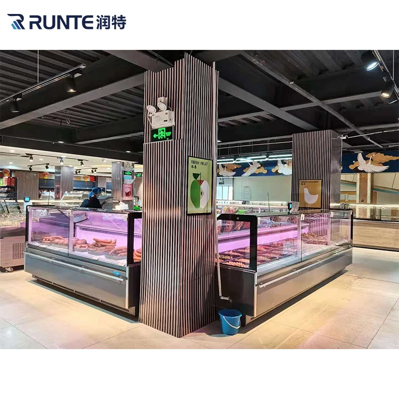 Commercial Cold Food Display Showcase Fridge Cabinet - Buy Good Quality ...