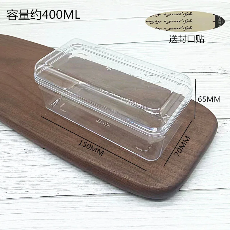 Wholesale Custom Logo Transparent Clear Acrylic Cake Box