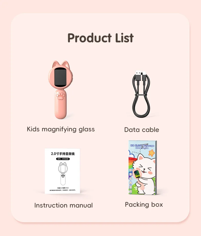 100X Magnifying Glass with LED Light - Perfect for Reading