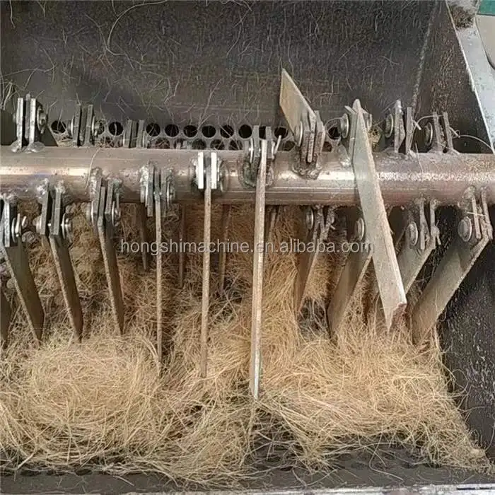 Efficient Coconut Coir Fiber Making Machine - High Productivity