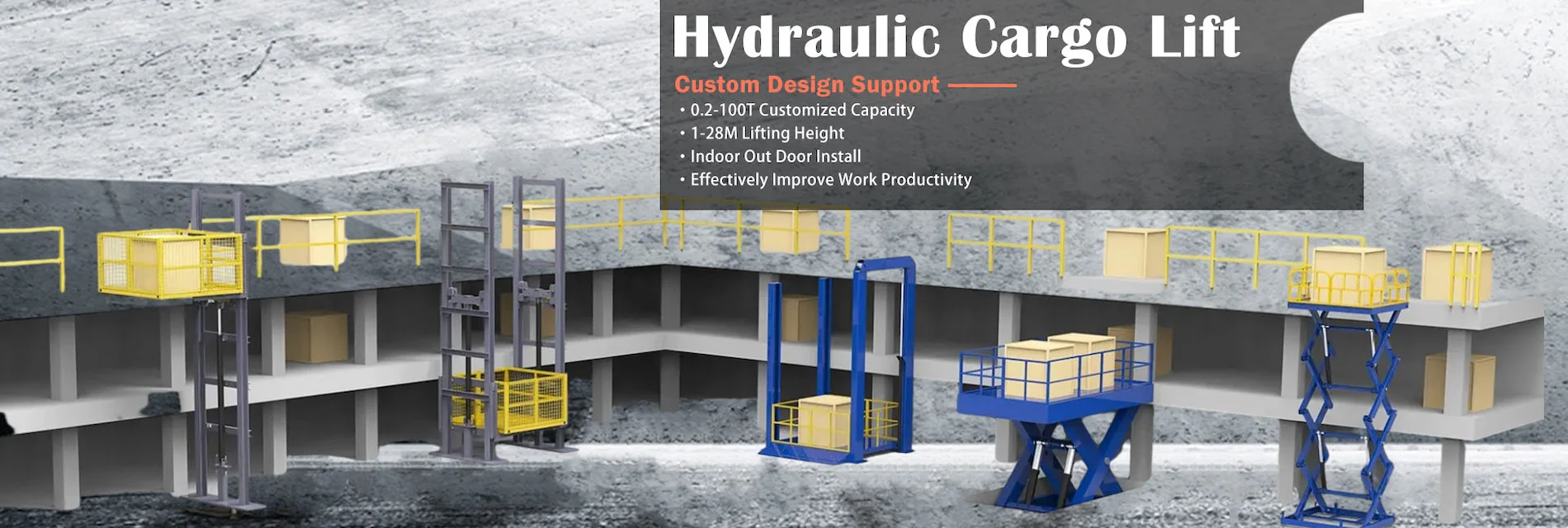 Lift Indoor Small Elevators Hydraulic Goods Lift Table Hydraulic ...