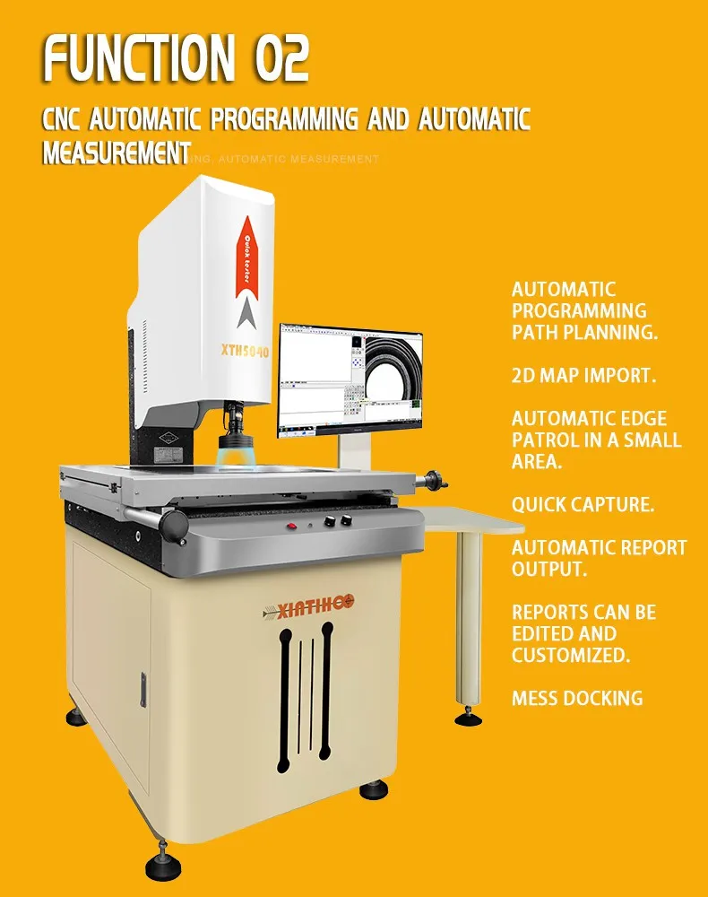 Xintiho Qt5040 Manual Image Dimension Measurement System 2d Measuring ...