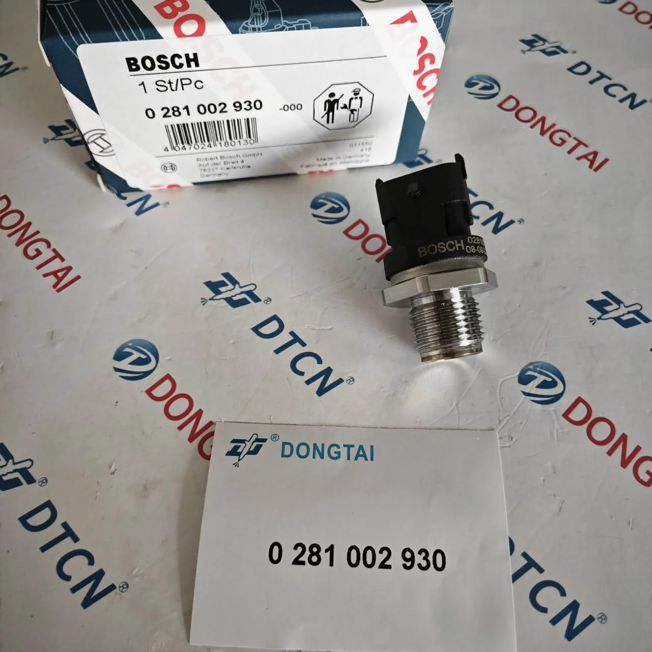 BOSCH Fuel Rail Pressure Sensor 0281002930 for Fiat Iveco Volvo