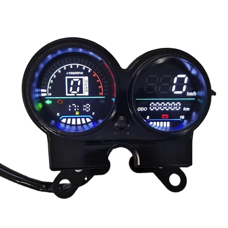 New Tachometer Motorcycle meter Akt Nkd 125 Lcd Led Display Tacometro ...