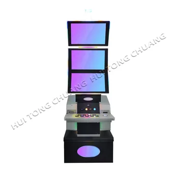 Guangzhou New Design Dual Screen Firelink Game Video Metal Arcade ...