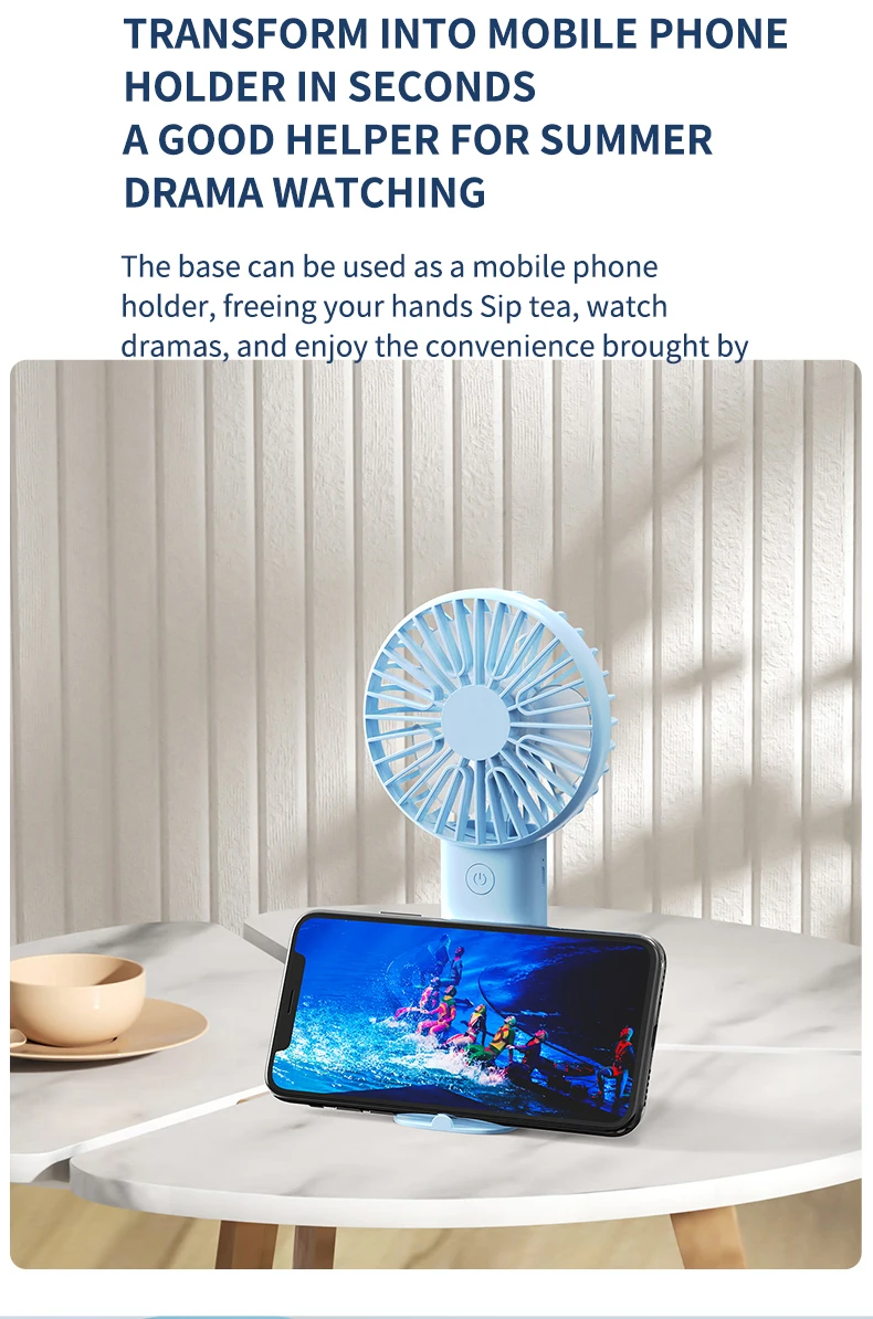 New Customizable Mini Fan Handheld Charging USB Cute Portable Fan Mini ...