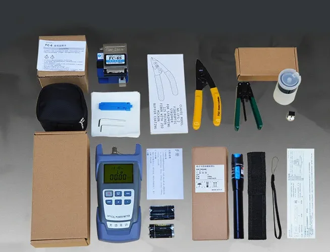 St816b Vfl Optic Fiber Light Source Pen Visual Black Laser Pointer 3mw ...