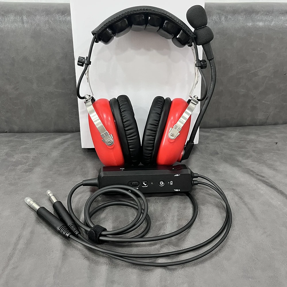 Aviation Headset with ANR & Bluetooth - Professional Pilot Gear