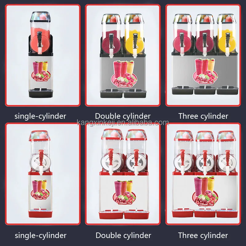 Automatique Machina-maschine Cocktail-machine Fruit Frozen Slush ...