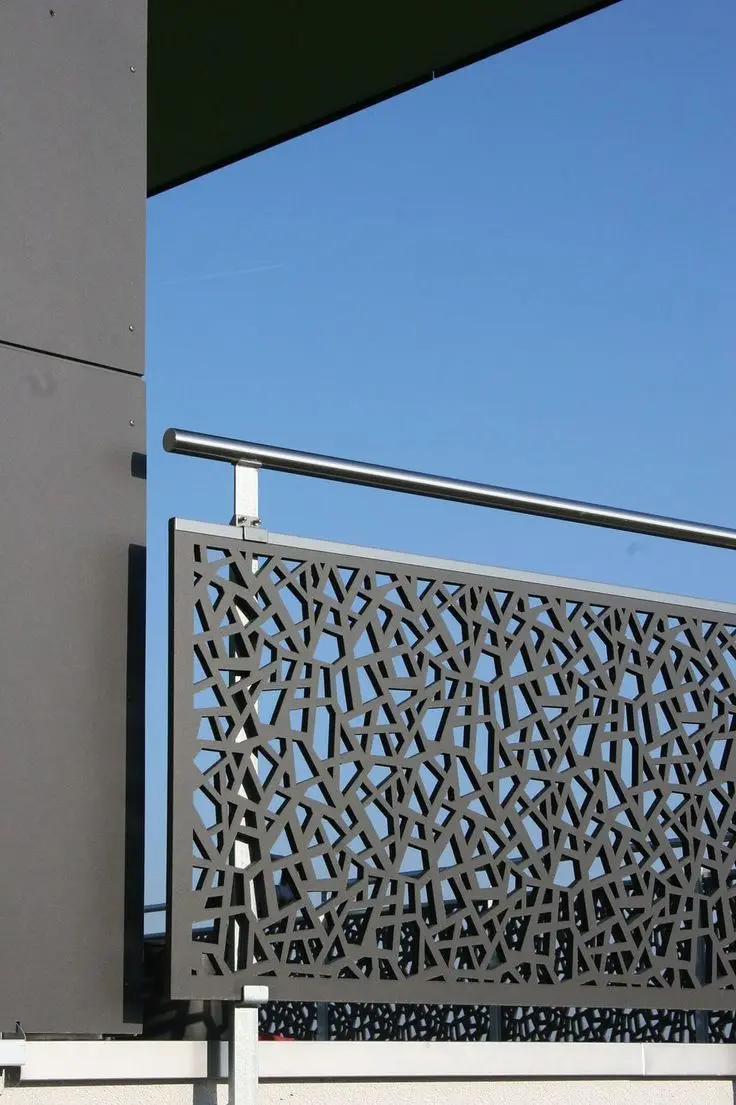 Laser Cut Aluminum Railing - High End Balustrades & Handrails