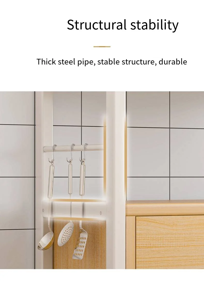 Multi-layer Kitchen Storage Rack - Efficient & Stylish