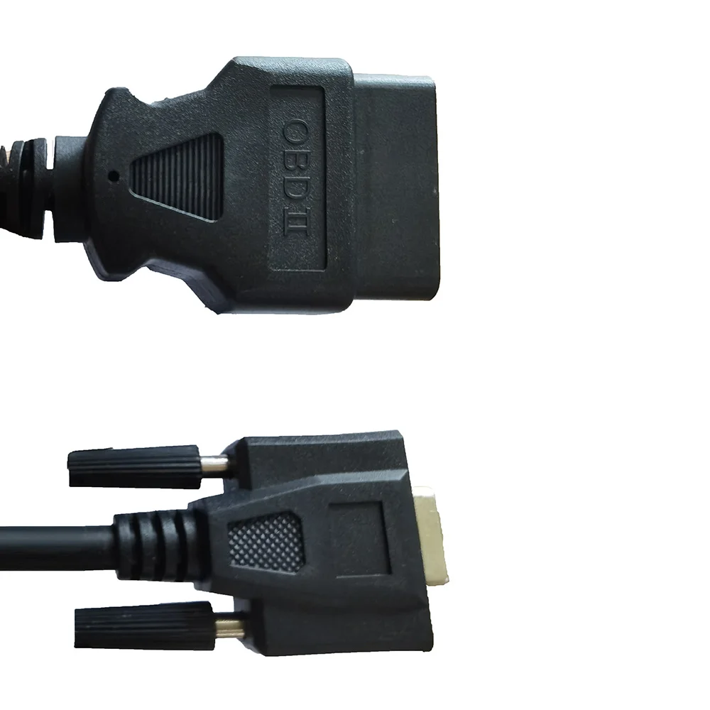 9pin Male To Female Connector Obd2 Serial Adapter Cable Db9 Cable - Buy ...