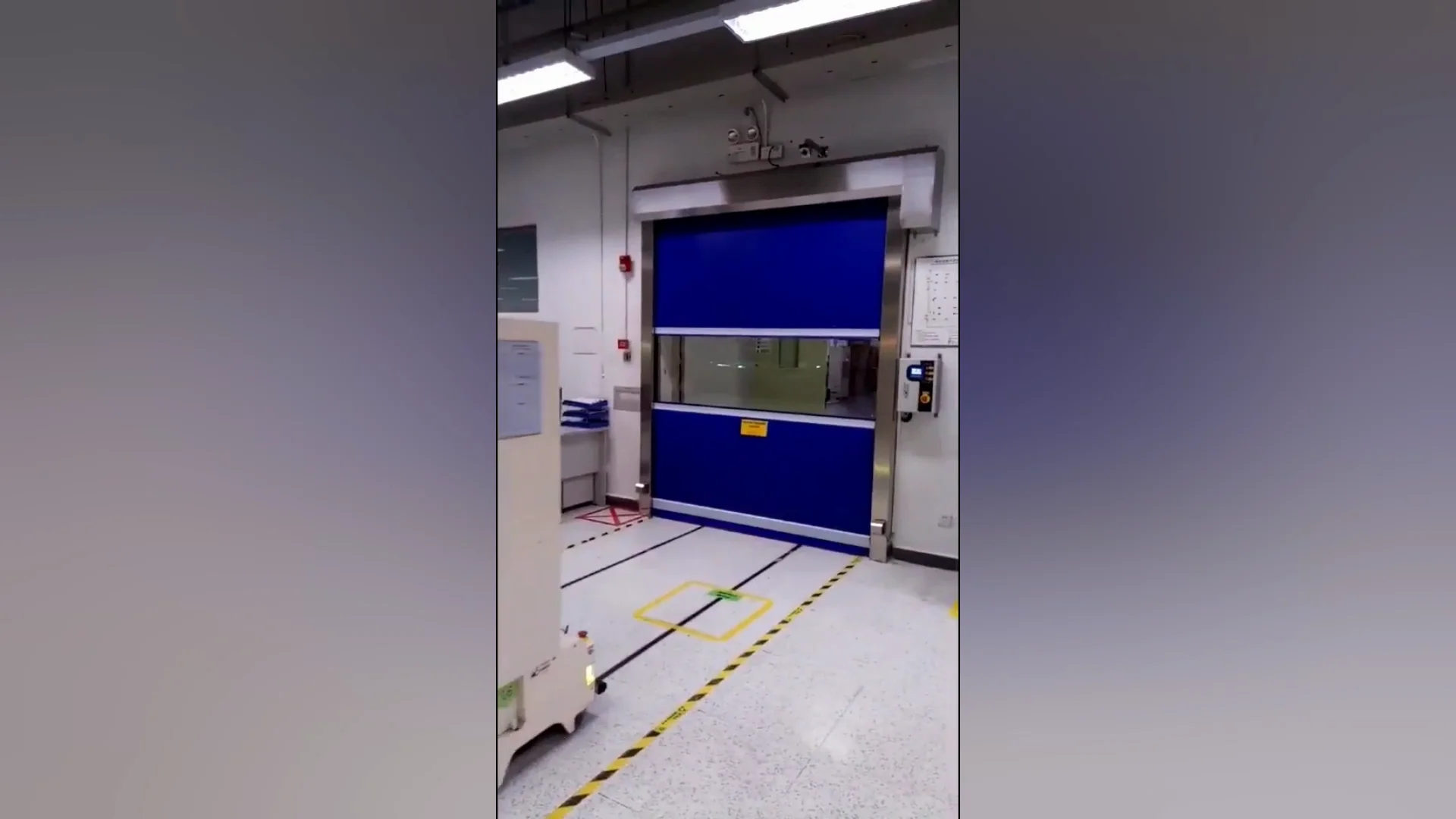 Iso Standard Industrial Roller Shutter Door For Clean Room - Buy Roller ...