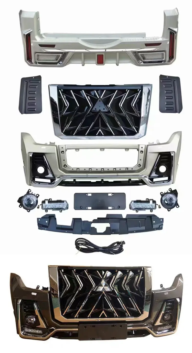 Mitsubishi Pajero V93 V97 V98 Bodykit Upgrade New ABS Front & Rear ...
