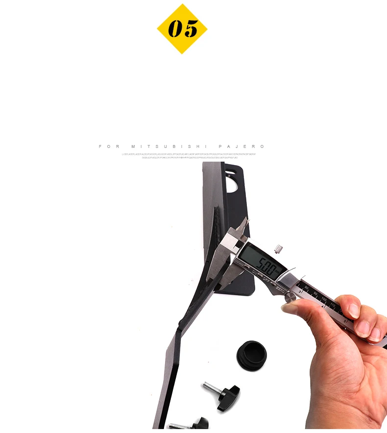 Rear Spotlight Bracket Flagpole Seat Bracket For Mitsubishi Pajero V97/v93/v87 - Buy Rear ...