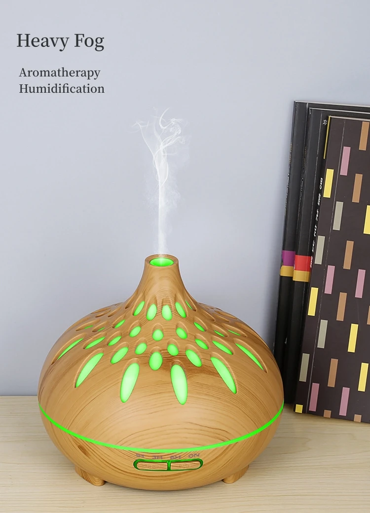 Custom Logo Humificador De Aroma 500ml Portable Ultrasonic Electric ...