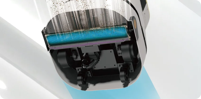 Driverless Intelligent Cleaning Robot: Automatic Vacuum Mop Cleaner for ...