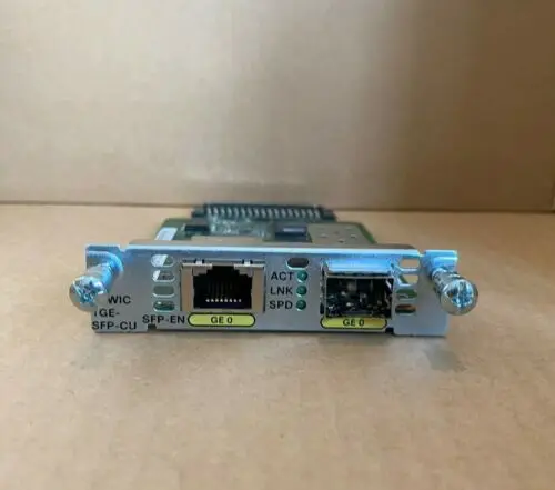 Cisco Network Modules Ehwic-1ge-sfp-cu Ehwic 1 Port Dual Mode Sfp(100m ...