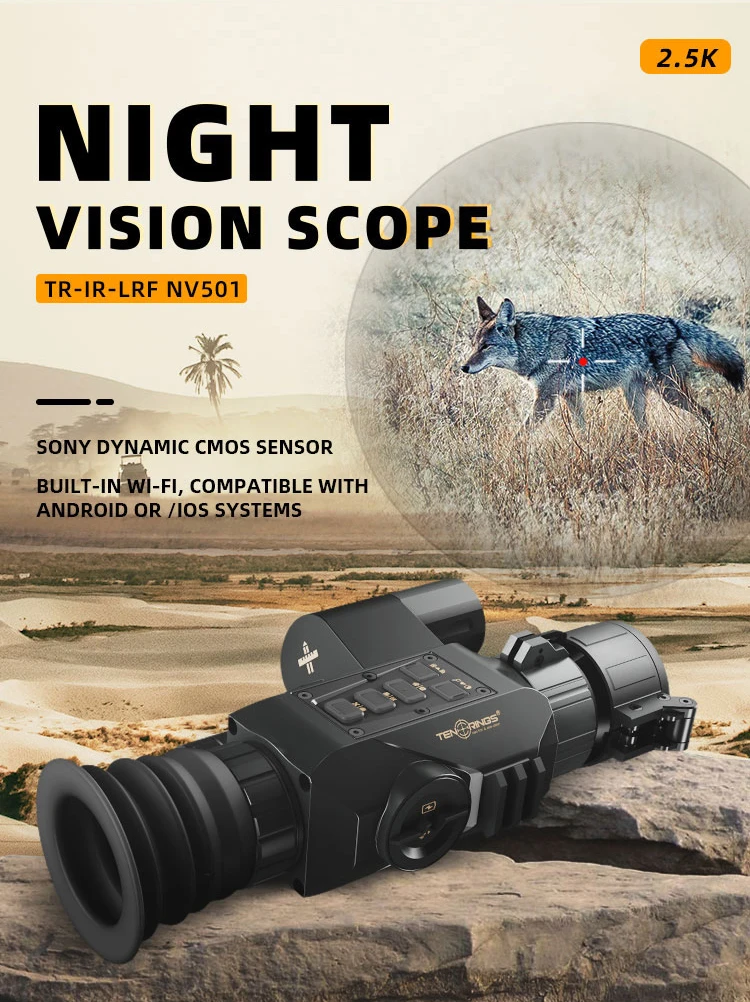 Outdoor Digital Infrared Night Vision Scope Telescope With Camera&video ...