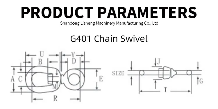 Rigging Hardware Galvanized Jaw and Eye Forged Steel Swivels for Link ...