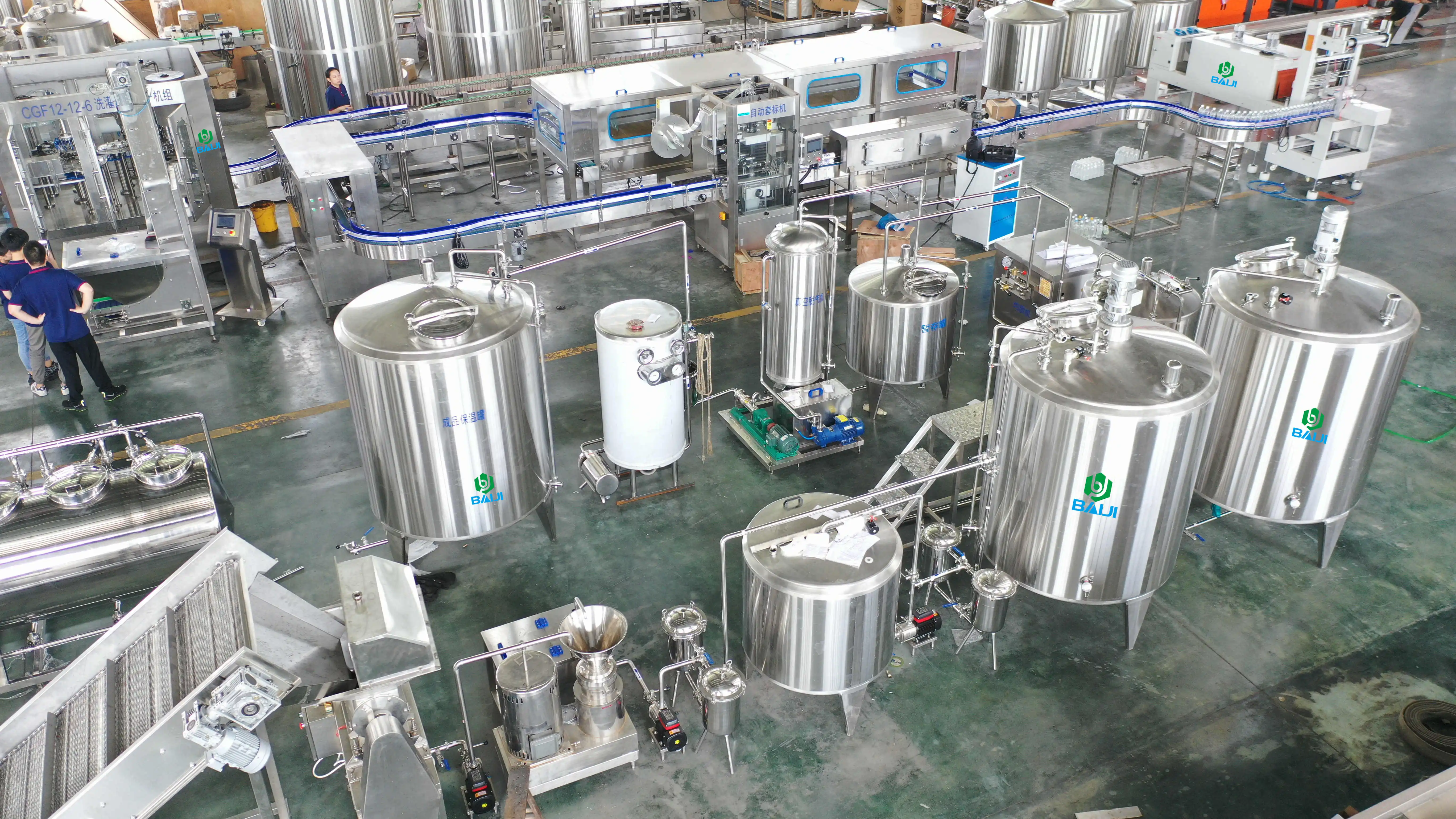 Full Auto Small Bottle Fruit Juice Making Processing Bottling Plant ...