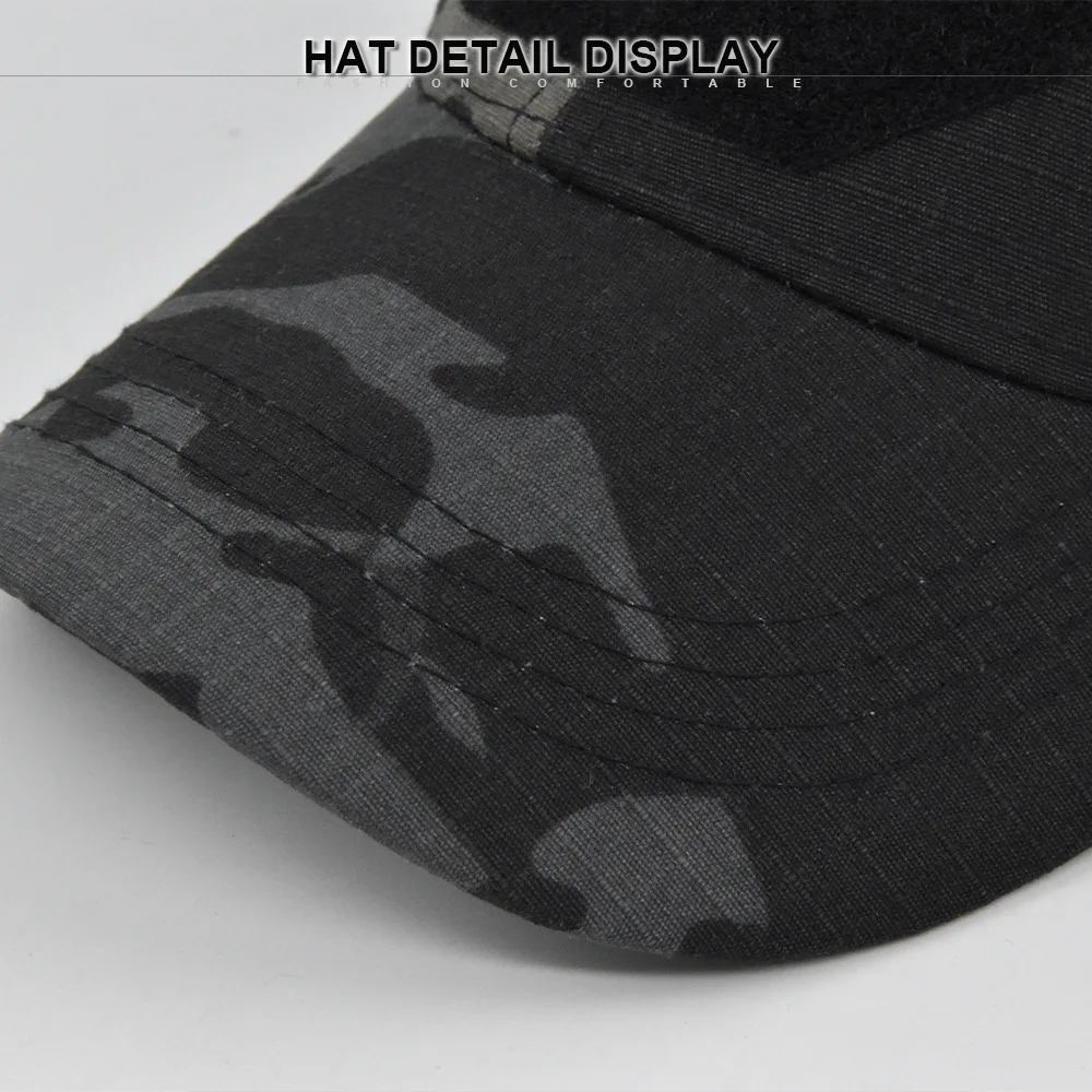 Wholesale Skull Embroidered Camo Mesh Sports Caps Camping Hiking ...