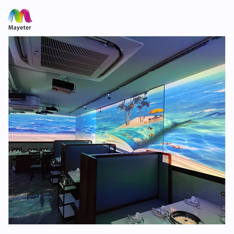 360 Degree Immersive Projection for Artwork Dining Room AR Interactive ...