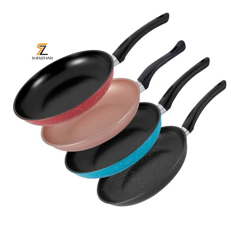 Customized Cheap Price Kitchen Carbon Steel Fry Pans Cooking Non-Stick ...