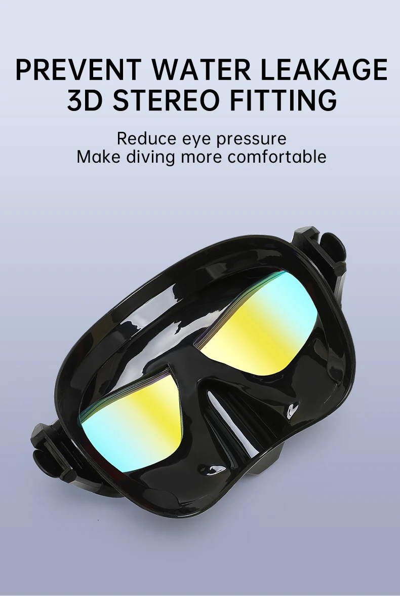 Wave Diving Mask - Custom Design for Snorkeling & Free Diving