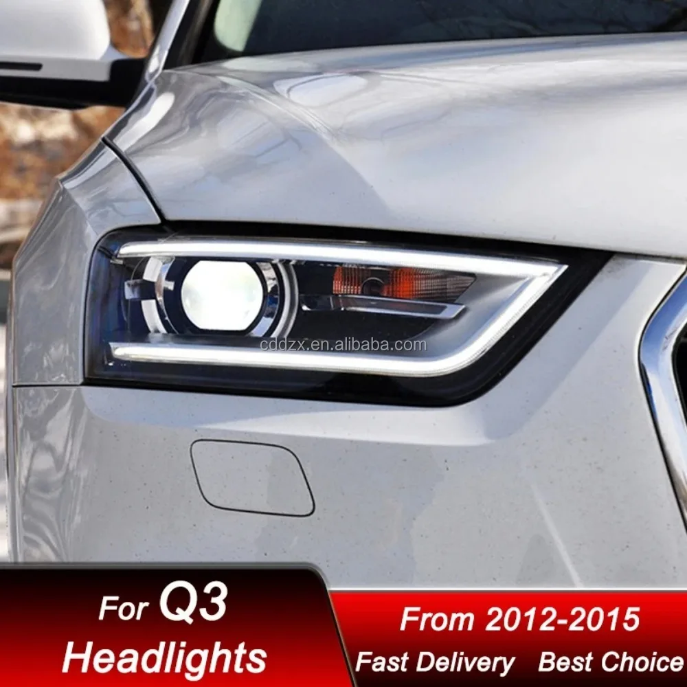 Q3 Headlight 2012-2015 for Audi HID Xenon Assembly Headlamp OEM ...