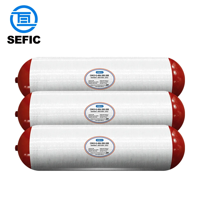 Iso11119 Standard 406mm 200 Liter 200bar Cng Cylinder Price For Taxis ...