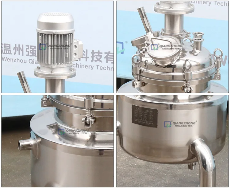 15L Pressure Vessel Automatic Agitator Spray Paint Mixing Tank ...