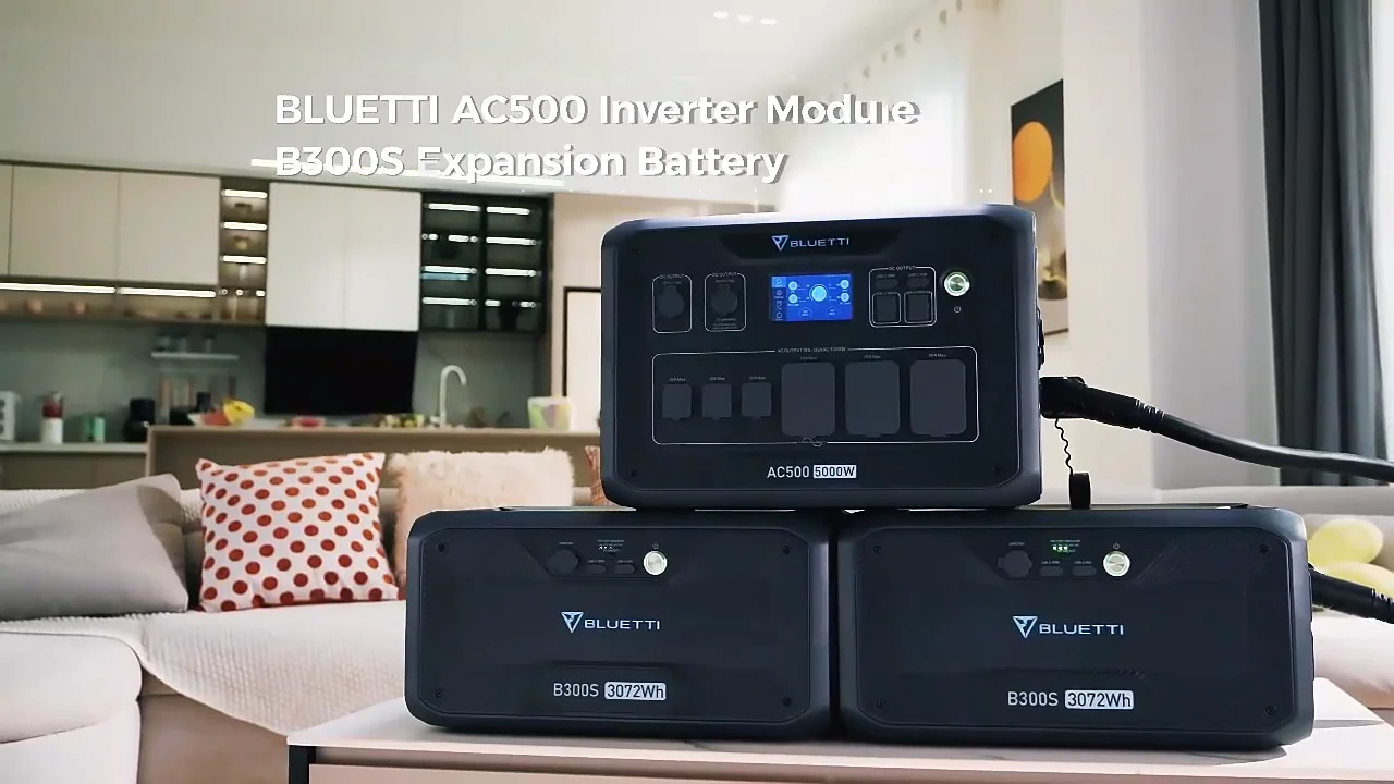 All In One Solar Generator Kit For Rv/yachts/motorhomes/ 5000w Battery ...