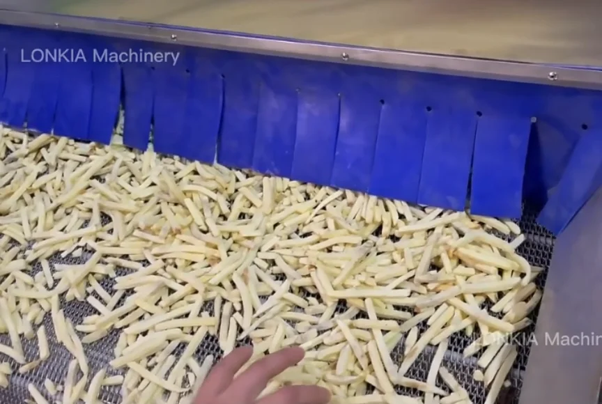 Food Factory Processing 200 Kg Full Automatic Quick Frozen French Fries ...