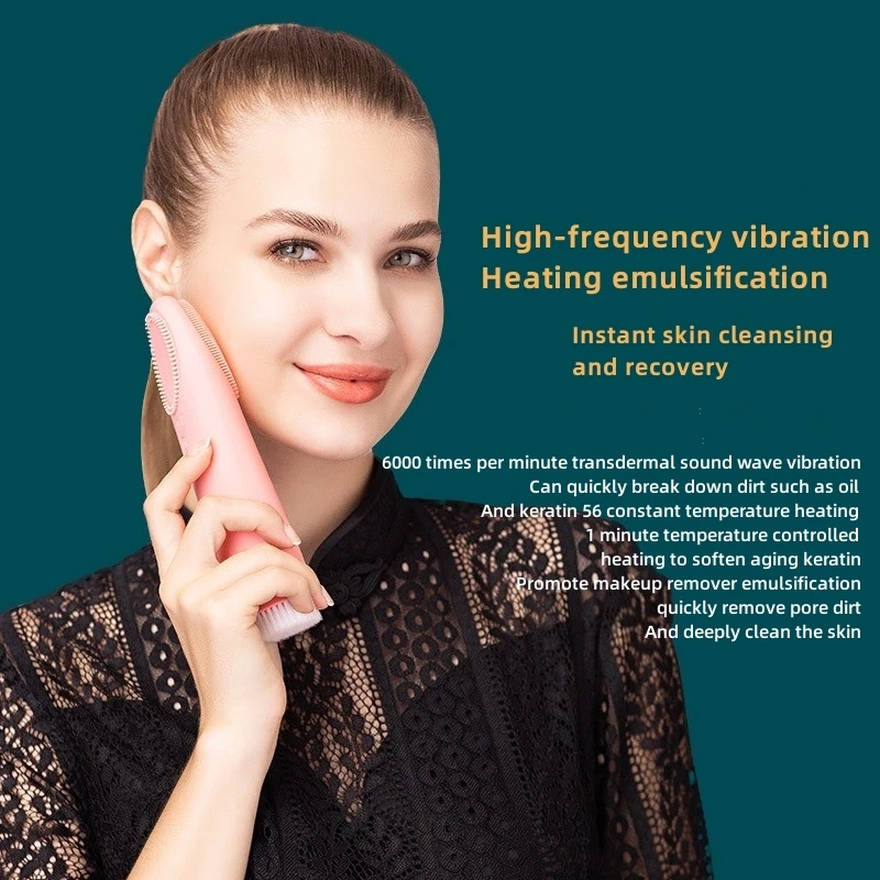 Electric 4 In1 Silicone Blackhead Exfoliating Skin Care