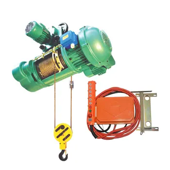 Wire Rope Motor Hoist Lifting Machine Cd/md Type Electric Wire Rope ...