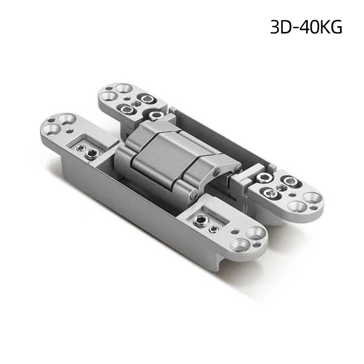 3D Adjustable Hinge - Heavy Duty 180 Degree Zine Aluminium