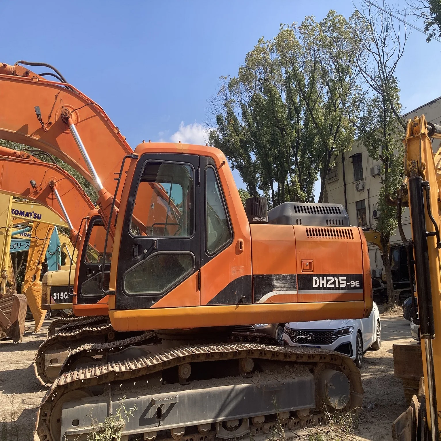 High-power Second-hand Doosan-dx225 With Hydraulic Transmission 22 Ton ...