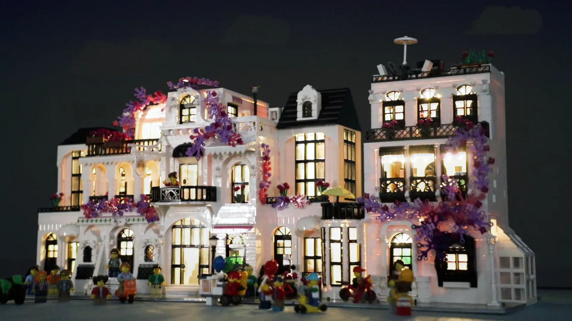 1914pcs Builegosify Modular House Building Blocks Set Garden Street ...