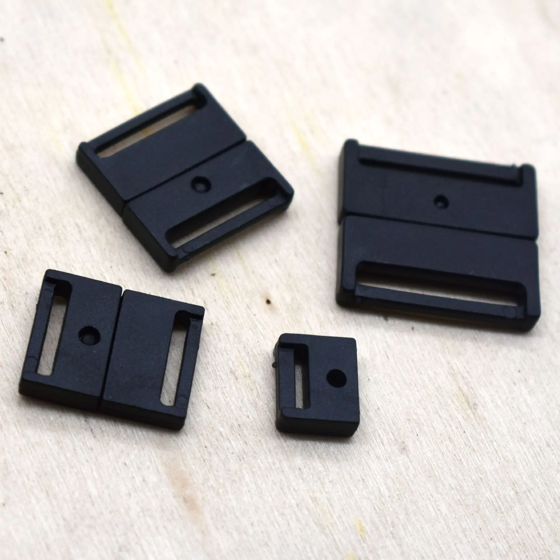 Durable Black Plastic Side Quick Release Buckle Lanyard Safety ...