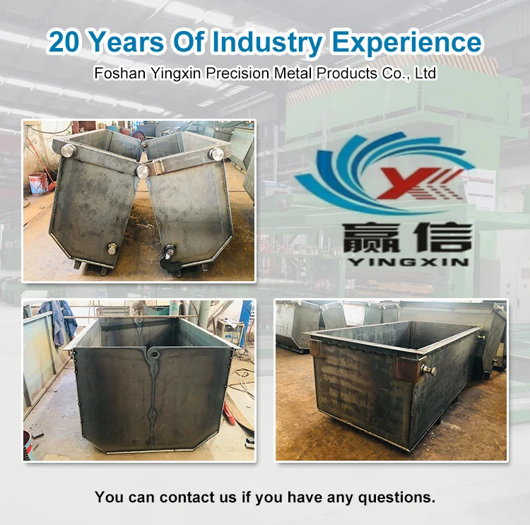 Cheap Skip Container Waste Management Metal Skip For Solid Waste ...