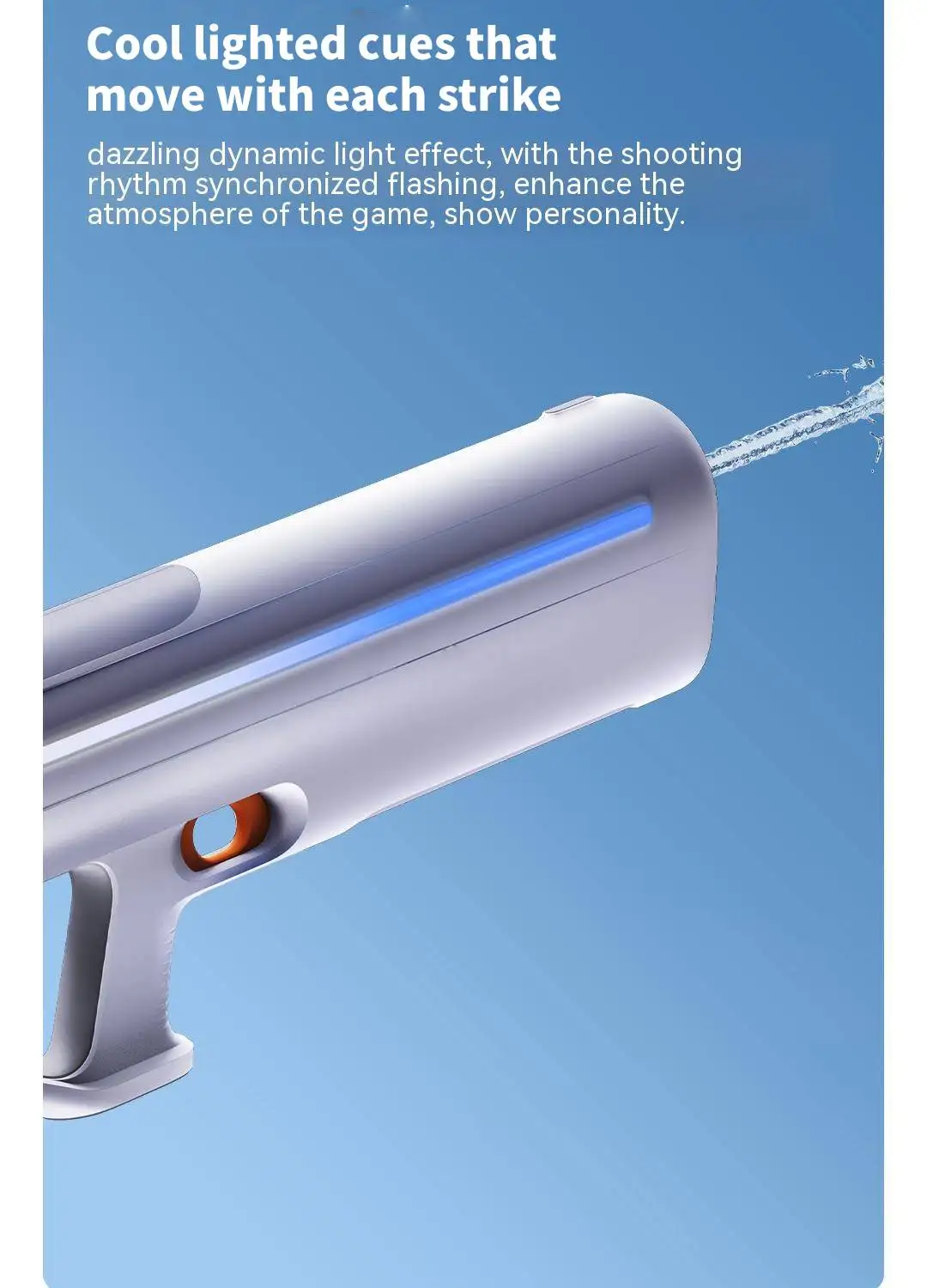 Original Xiaomi Mijia Pulse Water Gun Large Capacity 9m Range Multiple ...