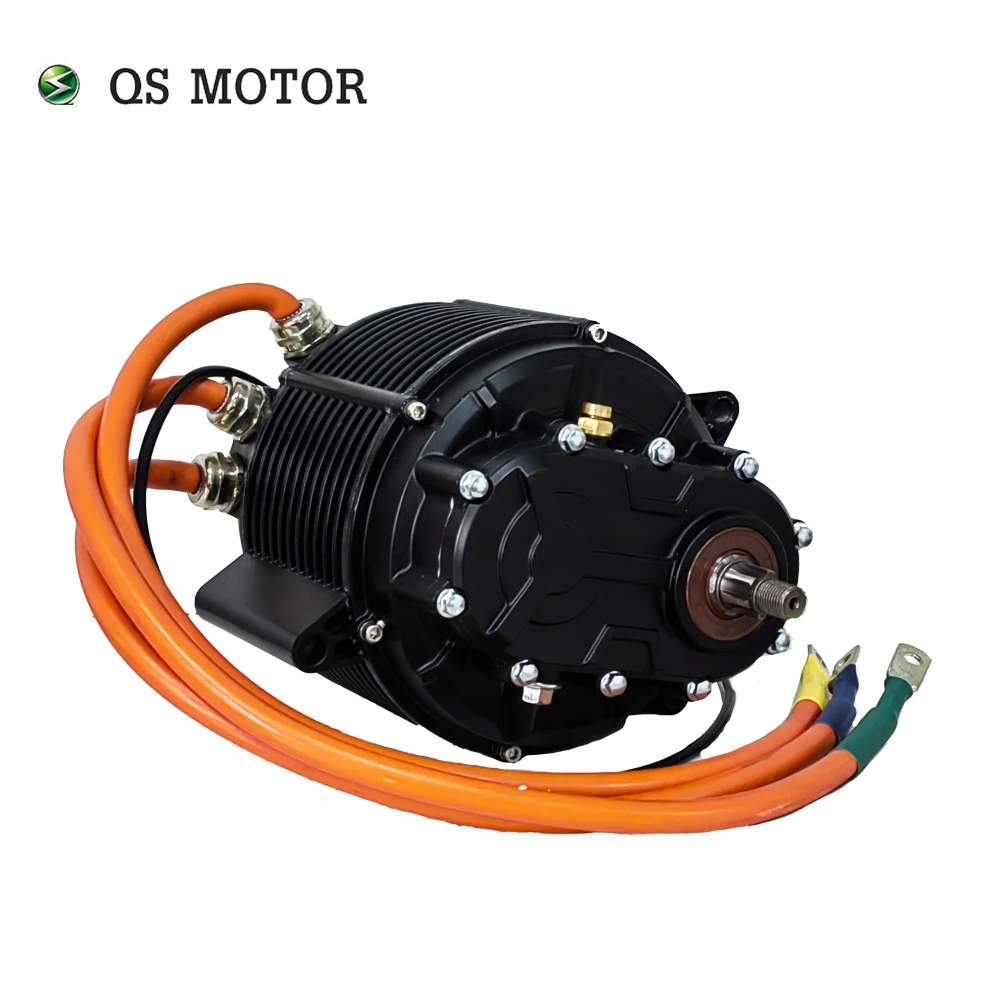 QSMOTOR 2024 QS165 60H 10kW V3 IPM PMSM Mid Drive Motor with 1:2.37 ...
