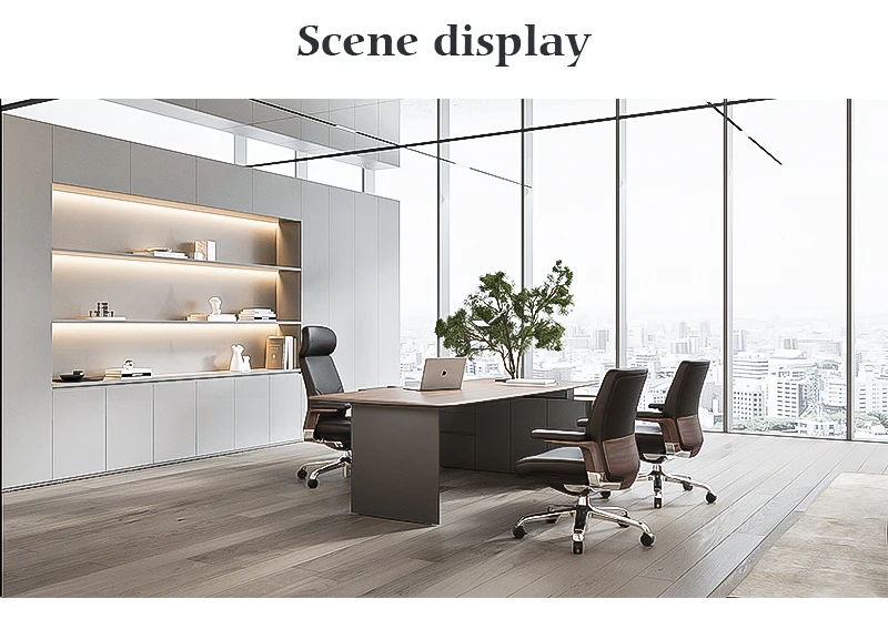 Modern Design Height Adjustable Dual Motor Smart Manager Ceo boss L ...