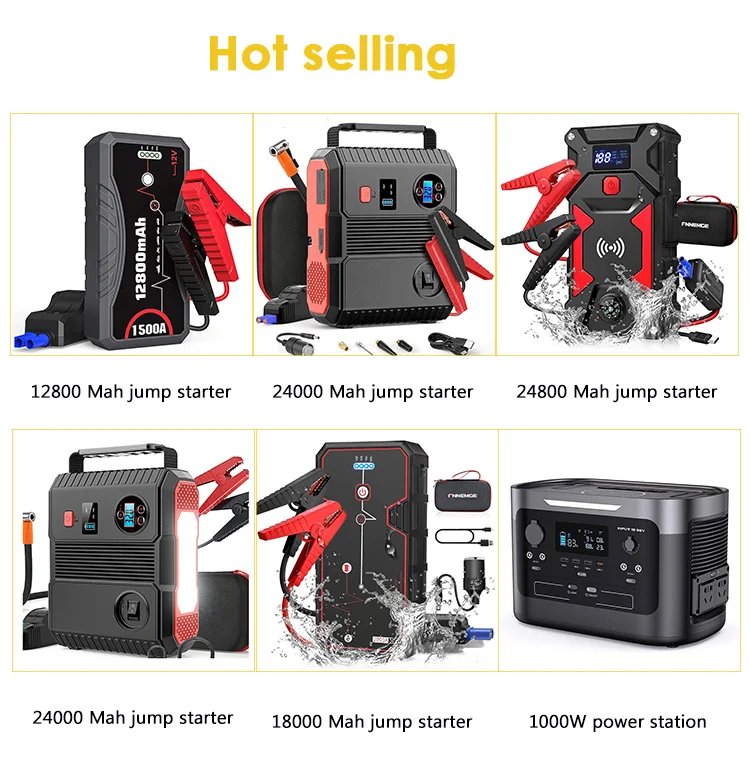 Manufacturer Portable Battery Charger Power Bank Jump Starters 3000 Amp ...